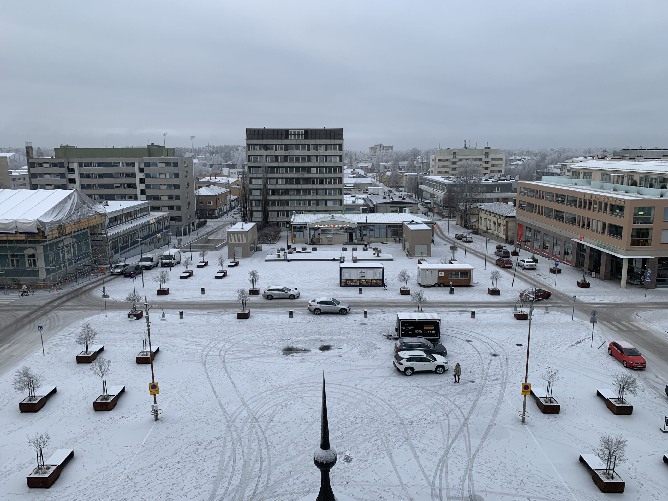 Gatuavstängning i Centrum - Jakobstad