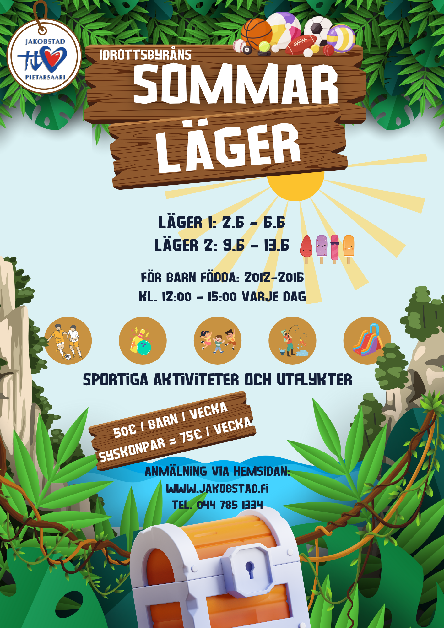 Sommarprogram - Jakobstad